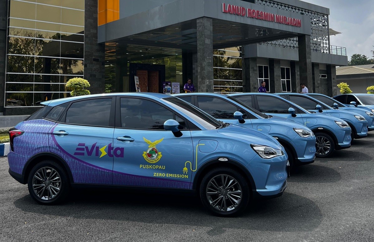 NETA V, Taksi Listrik EVISTA Pertama di Bandara Pekanbaru - Otokini